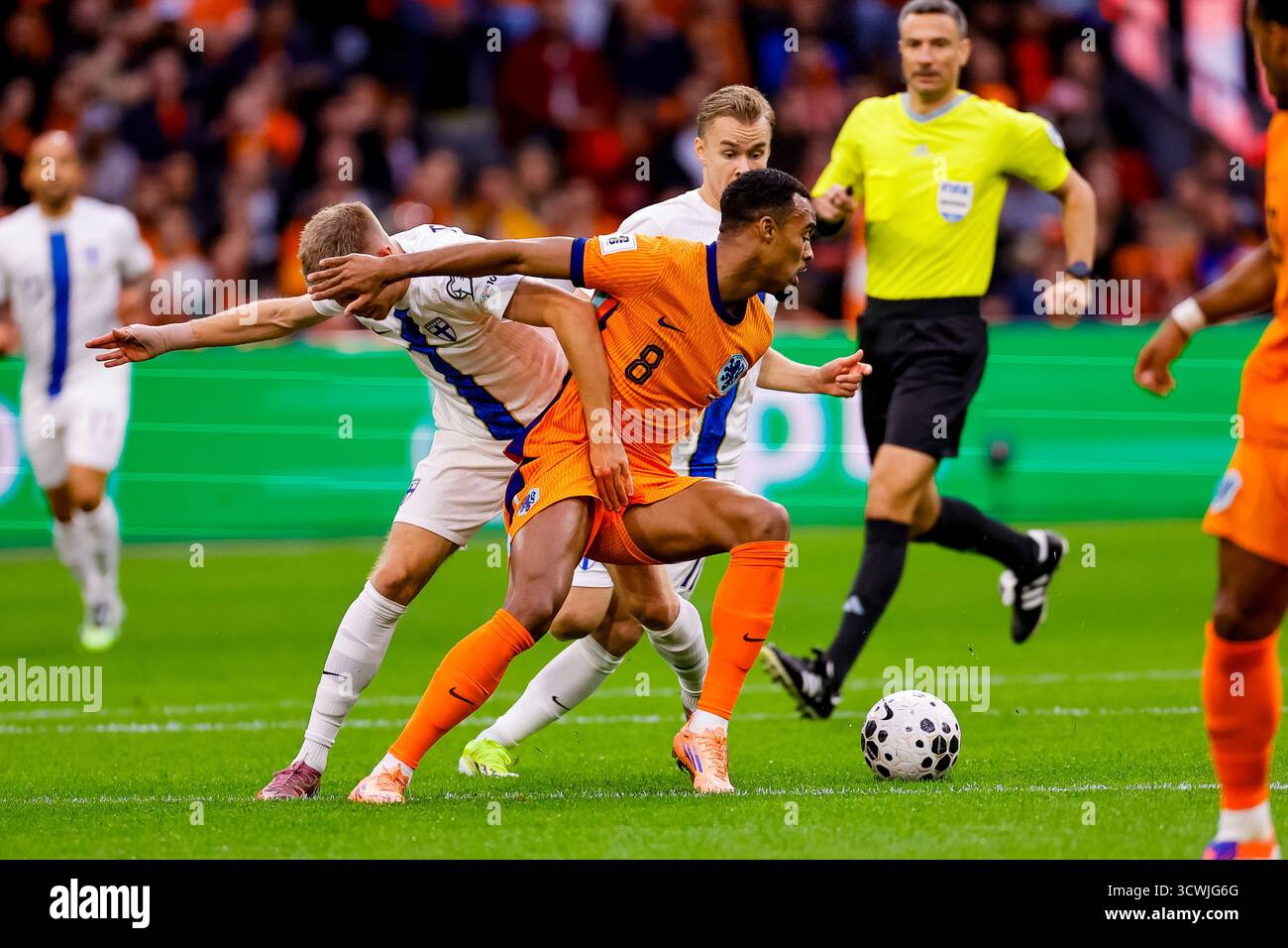 Amsterdam - Ryan Gravenberch of The Netherlands during the European ...