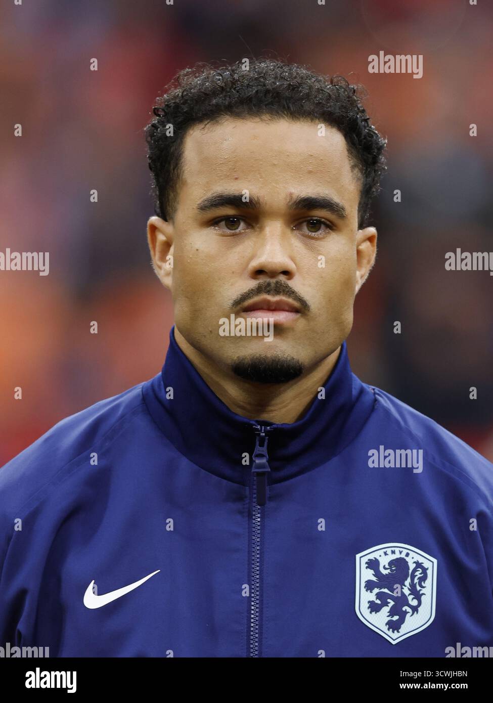 AMSTERDAM - Justin Kluivert of the Netherlands at the Johan Cruijff ...