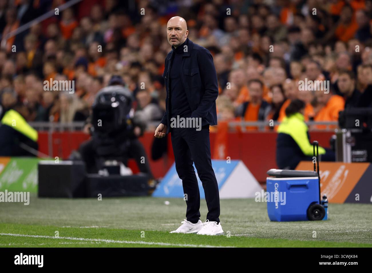 AMSTERDAM - Finland coach Jacob Friis at the Johan Cruijff Arena during ...