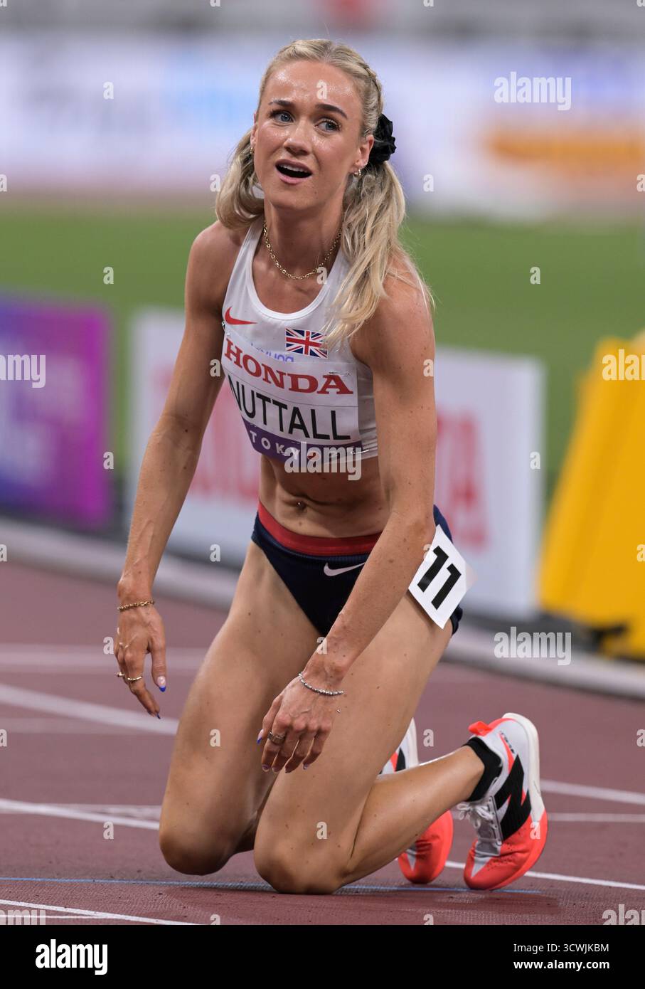 Hannah Nuttall of Great Britain & NI competing in the women’s 5000m ...