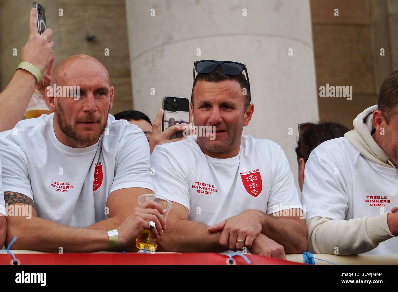 Hull, United Kingdom . 12 October, 2025. Pictured left to right ...