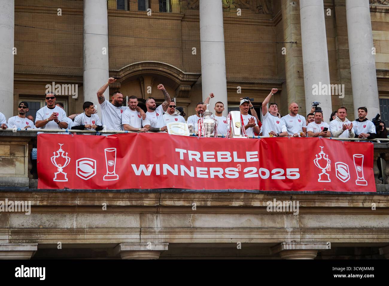 Hull, United Kingdom . 12 October, 2025. Pictured left to right ...