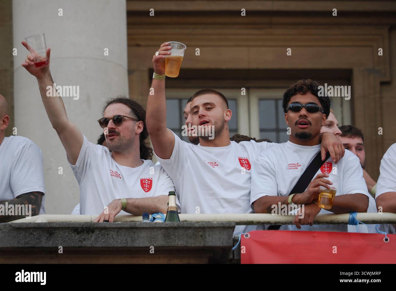 Hull, United Kingdom . 12 October, 2025. Pictured left to right ...