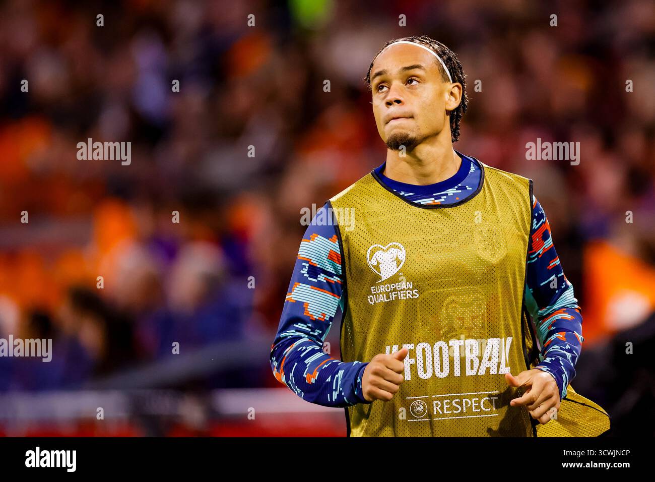 Amsterdam - Xavi Simons of The Netherlands during the European ...