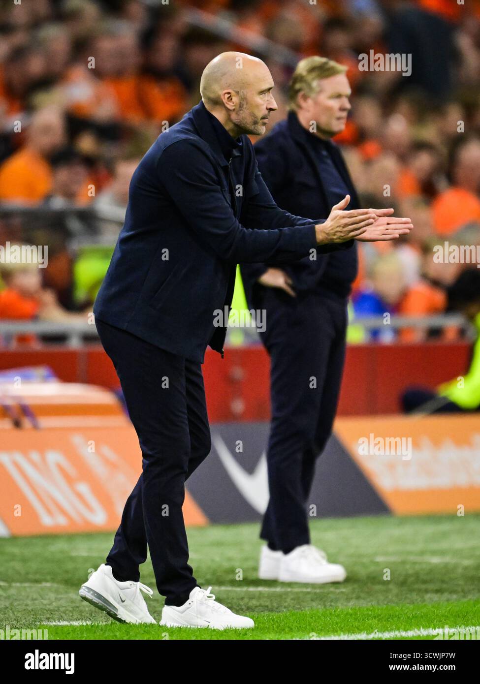 AMSTERDAM - Finland coach Jacob Friis at the Johan Cruijff Arena during ...