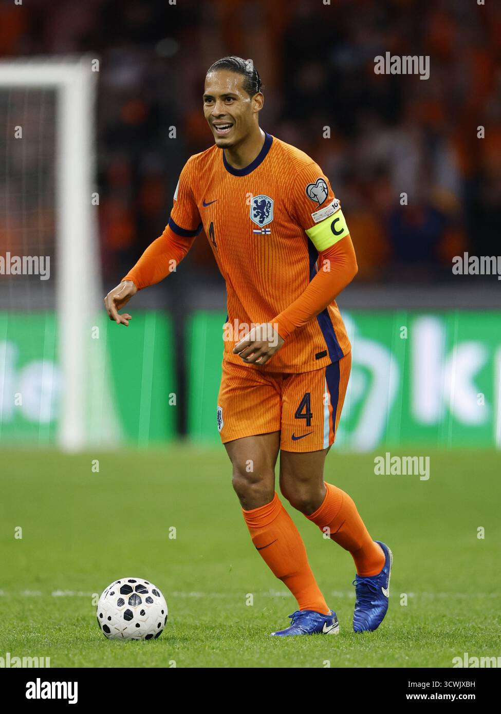 AMSTERDAM - Virgil van Dijk of the Netherlands at the Johan Cruijff ...