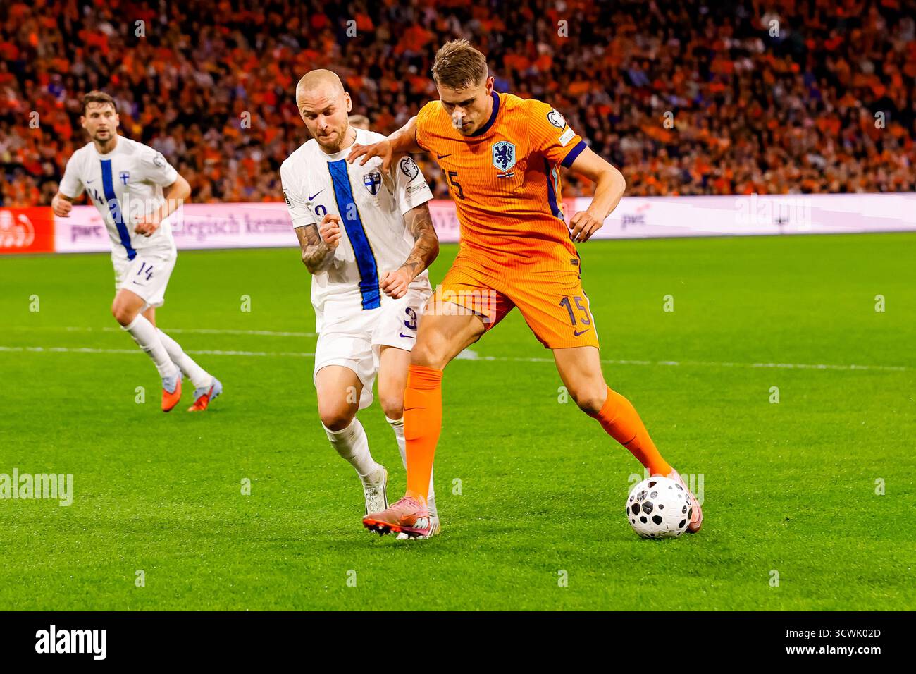 Amsterdam - Micky van de Ven of The Netherlands during the European ...