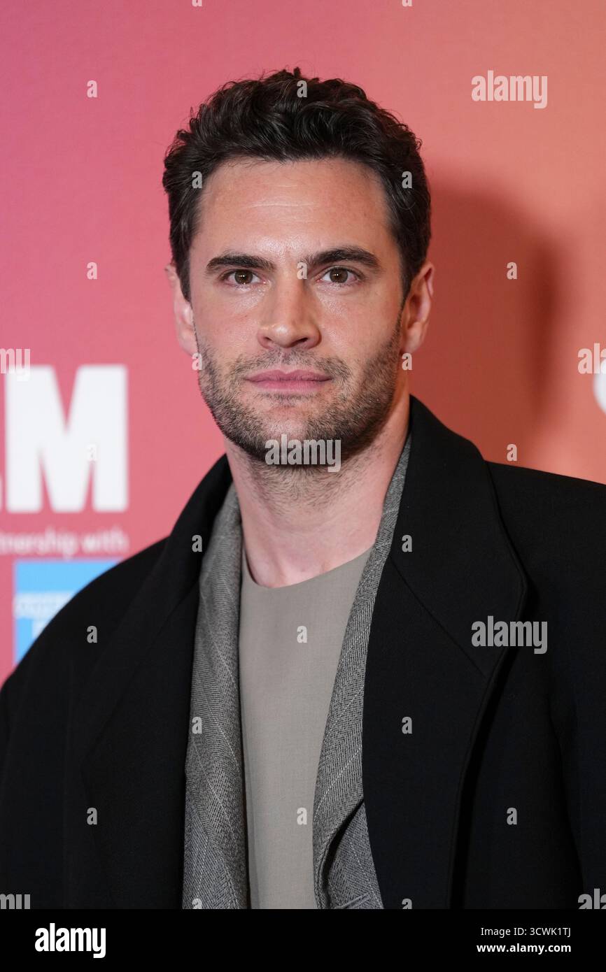 Tom Bateman poses for photographers upon arrival at the premiere of the ...