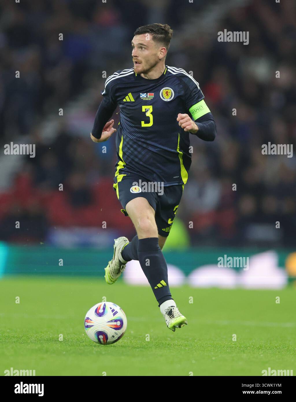Scotland's Andy Robertson during the FIFA World Cup European Qualifying ...