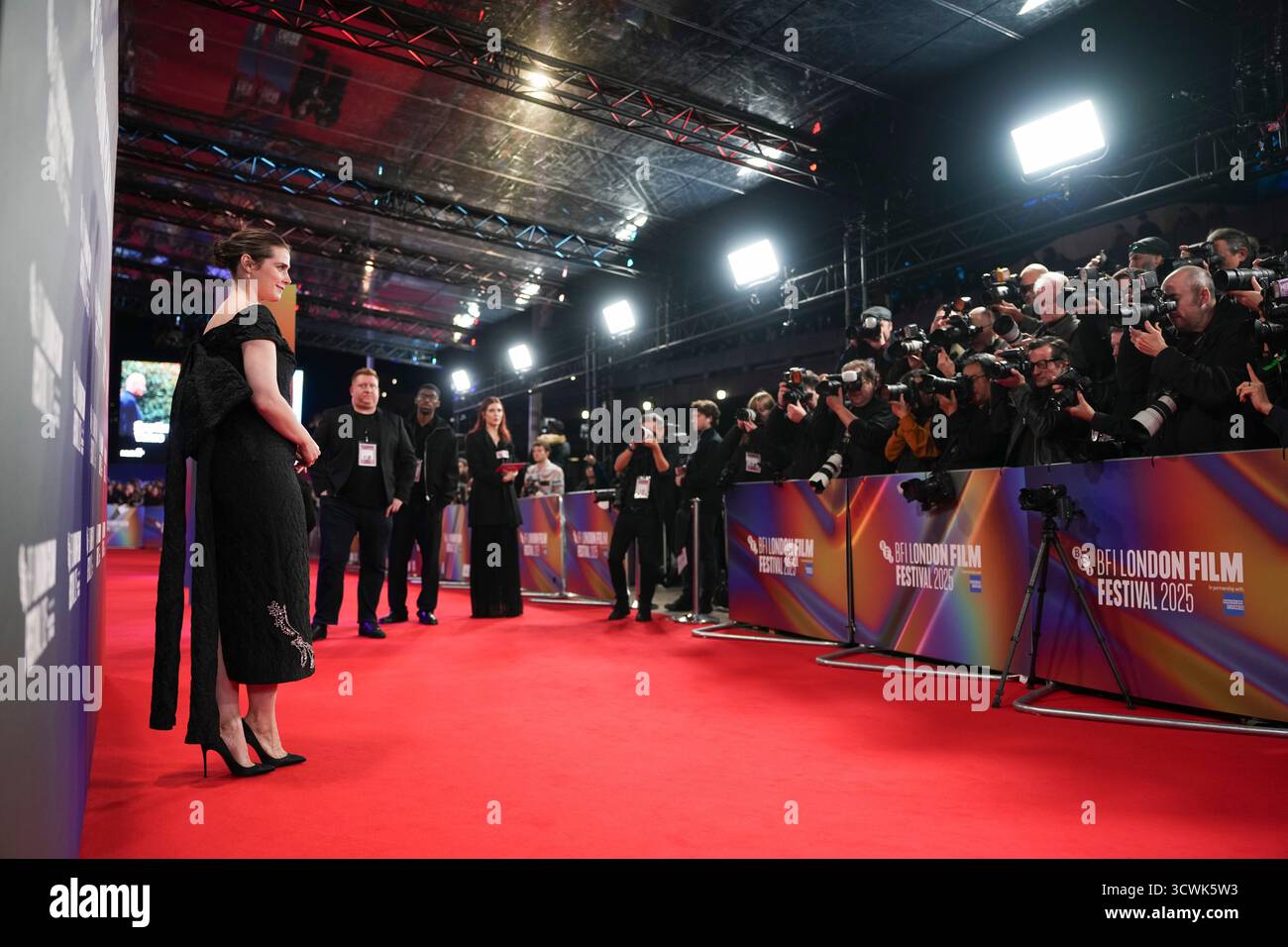 Inga Ibsdotter Lilleaas poses for photographers upon arrival at the ...