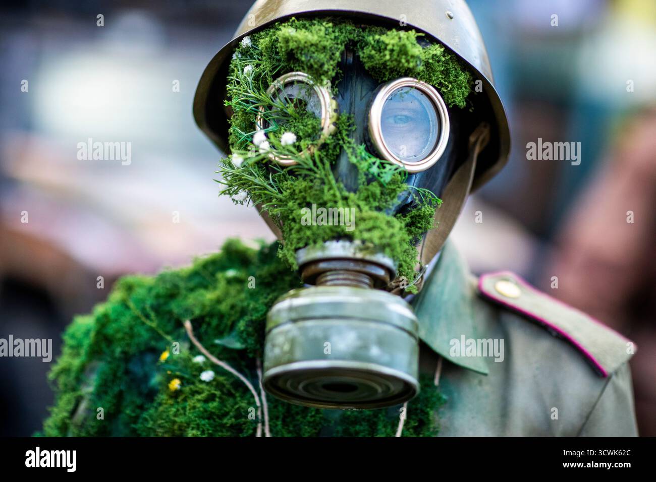 Moscow, Russia. 12th of October, 2025. Participant takes part of the ...