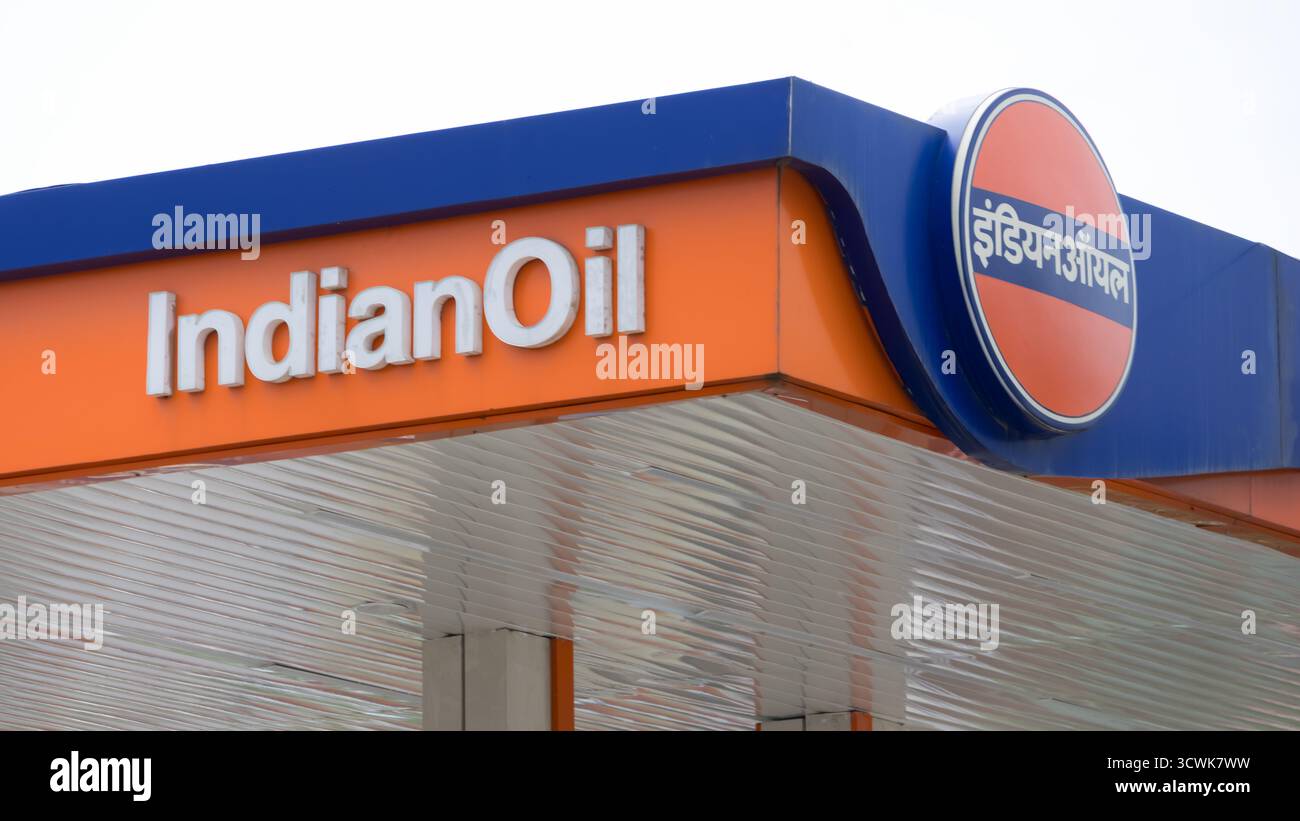 Bengaluru , Karnataka, India -June 29, 2025 : Gas pump station with ...