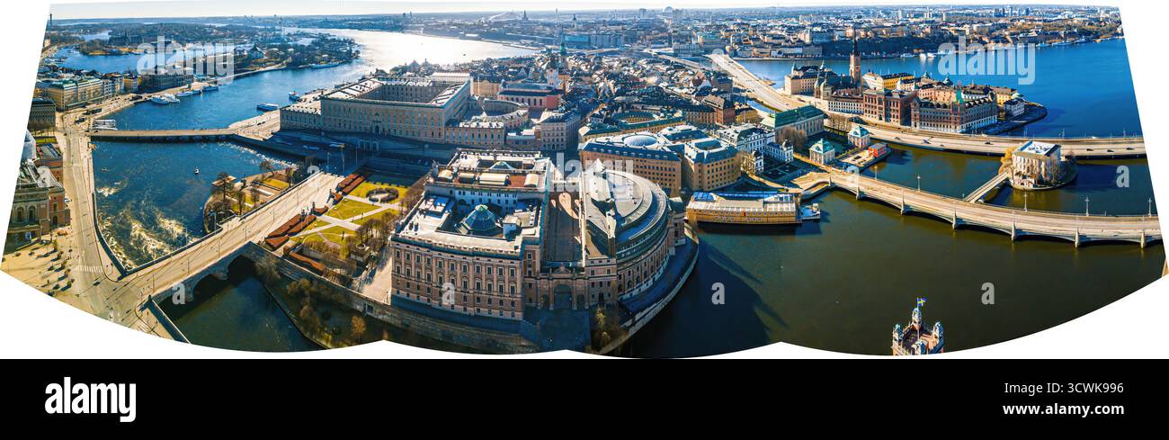 View in downtown city Cut Out Stock Images & Pictures - Alamy