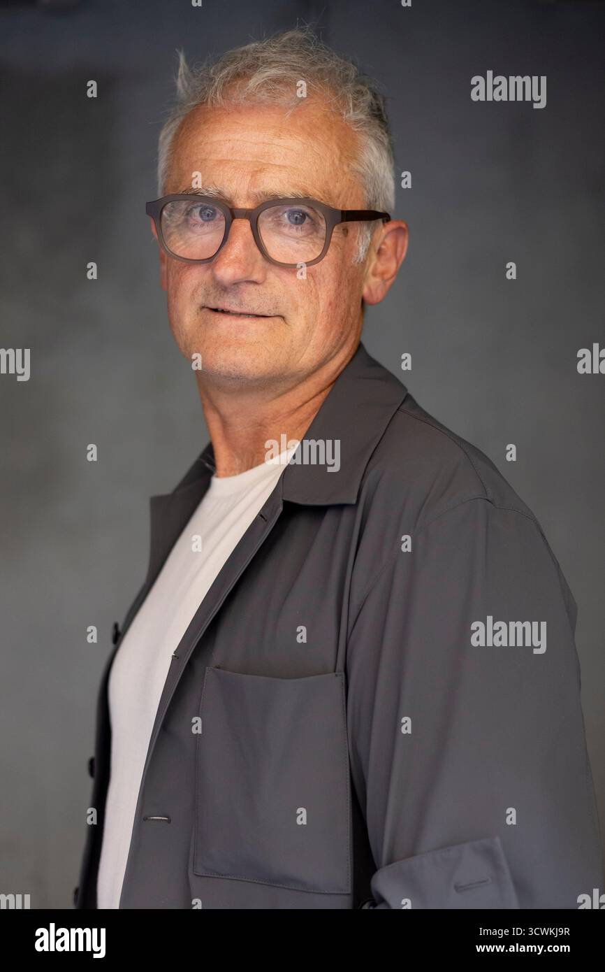 Asier Altuna Poses portrait session 'Karmele', at Libreria Ocho y Medio ...