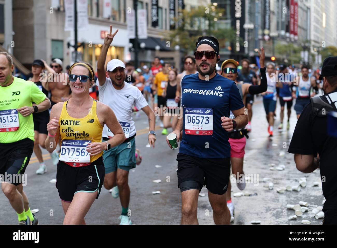 Chicago, Illinois, USA. 12th Oct, 2025. Over 50K runners from every ...