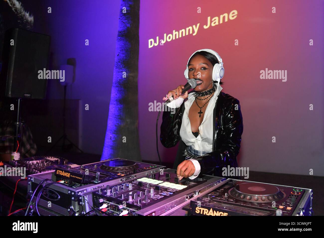 Janelle Monáe performs during Cinespia: The Craft on Saturday, Oct. 11 ...