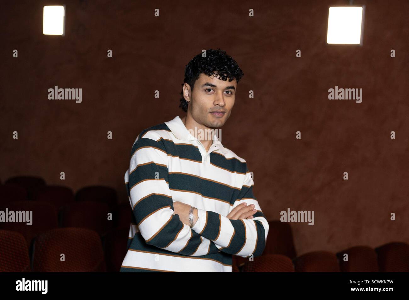 Felipe Londoño Poses portrait session 'Maleficio', at Cines Verdi on ...