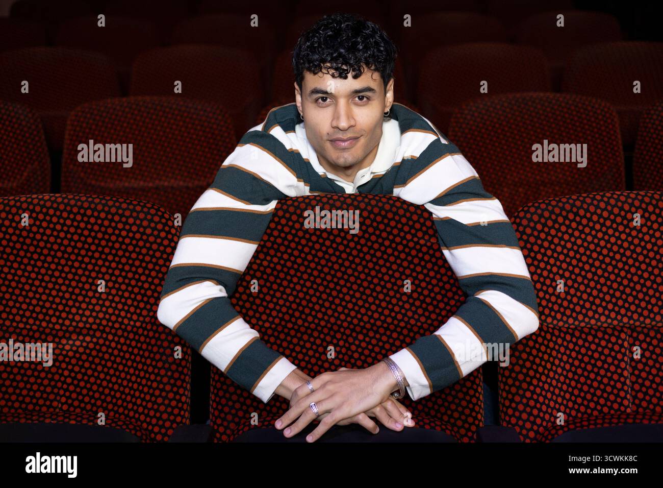 Felipe Londoño Poses portrait session 'Maleficio', at Cines Verdi on ...