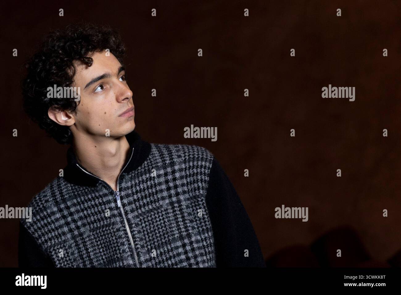 Blas Polidori Poses portrait session 'Maleficio', at Cines Verdi on ...