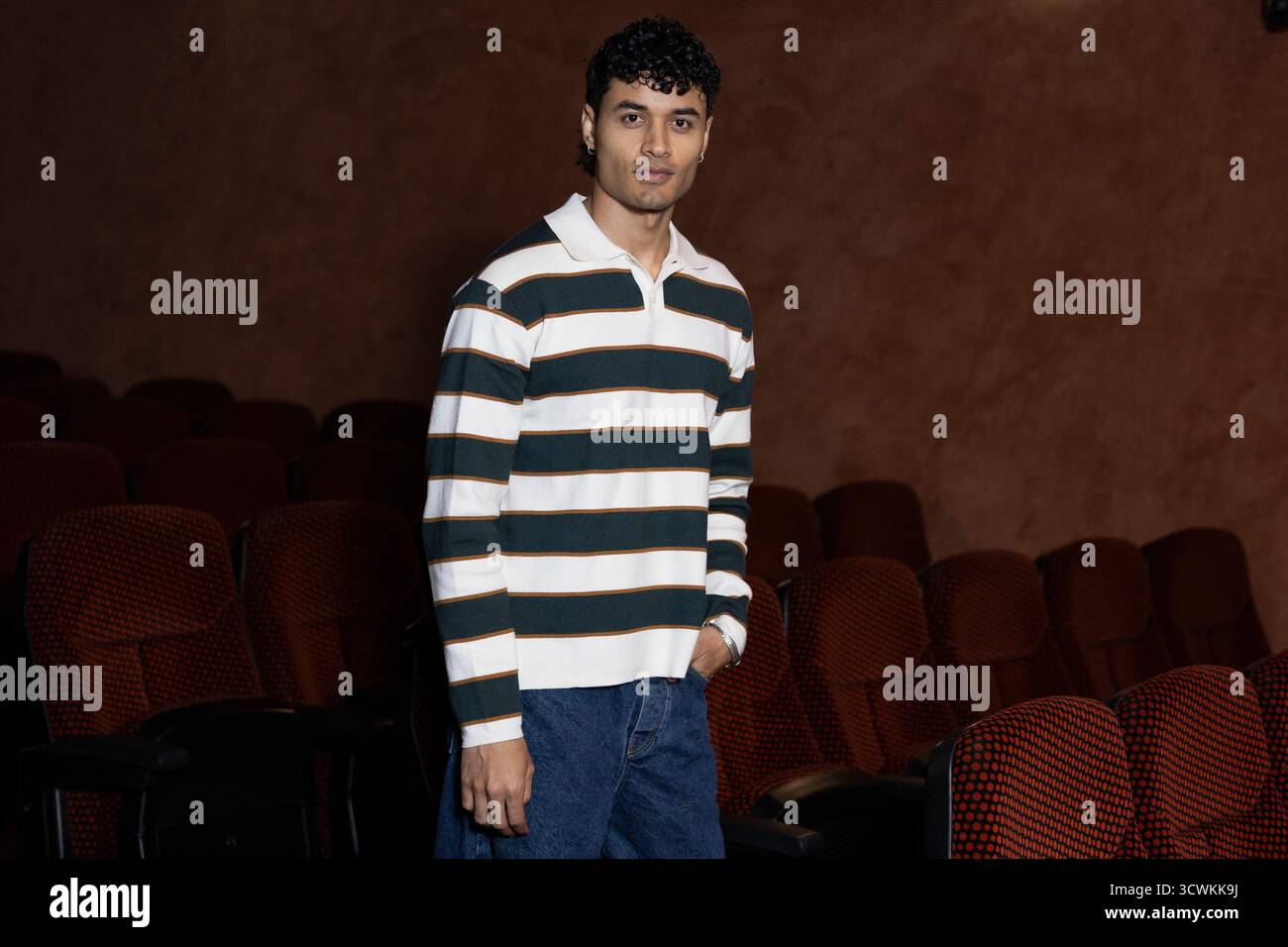 Felipe Londoño Poses portrait session 'Maleficio', at Cines Verdi on ...