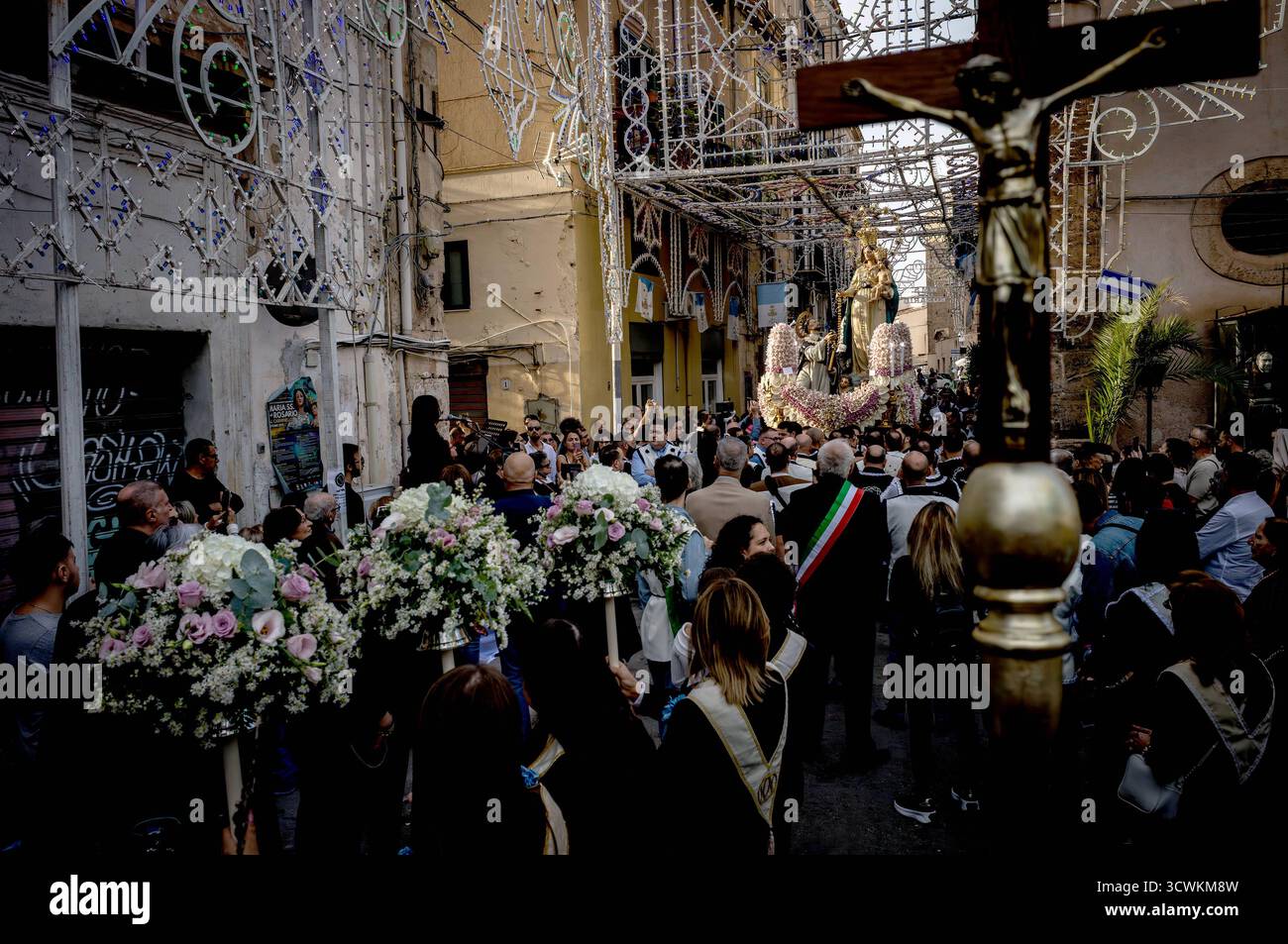Procession Our Lady of the Rosary at Carminello in Palermo PALERMO ...
