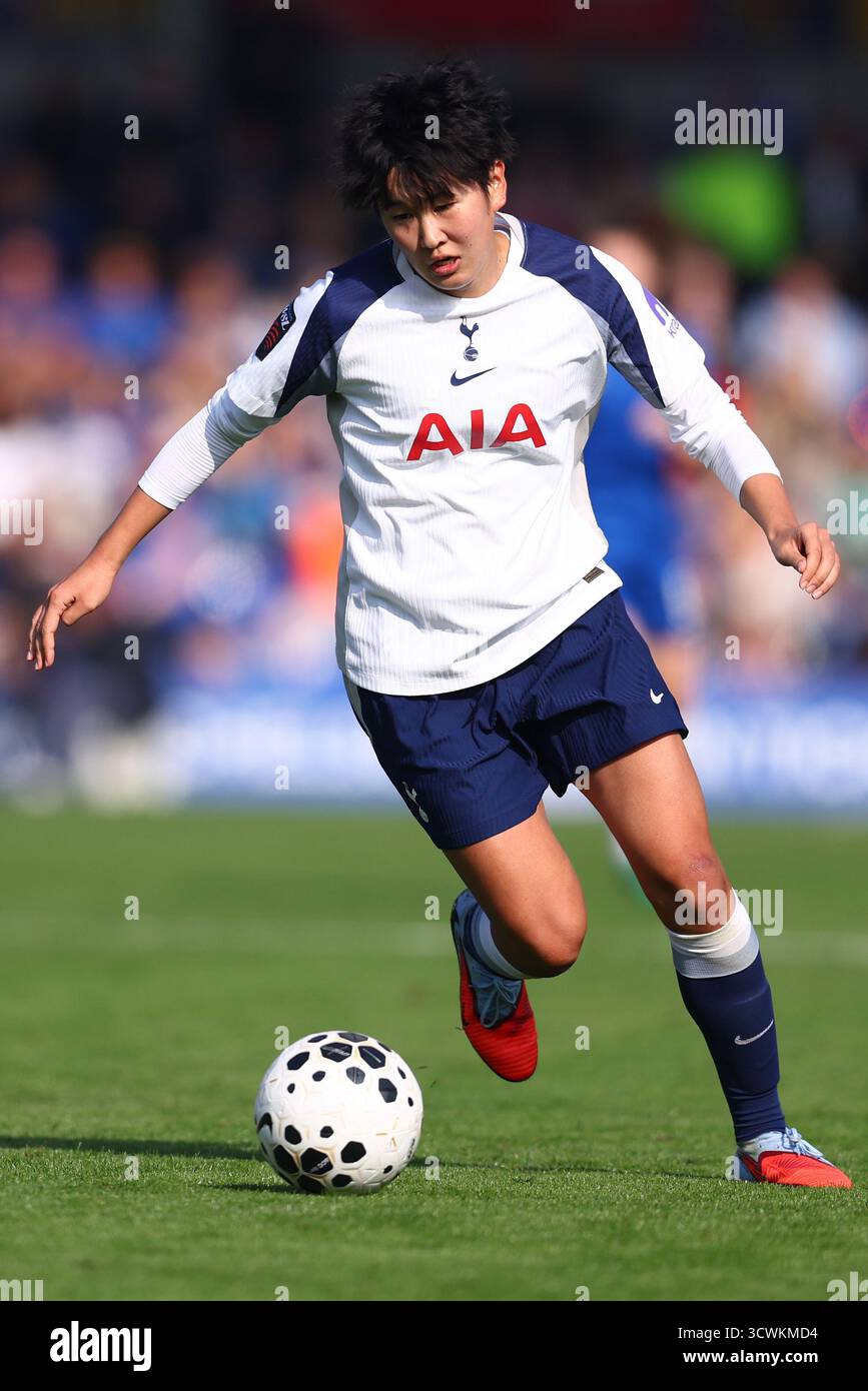 Kington Upon Thames, England, 12th October 2025. Toko Koga of Tottenham ...