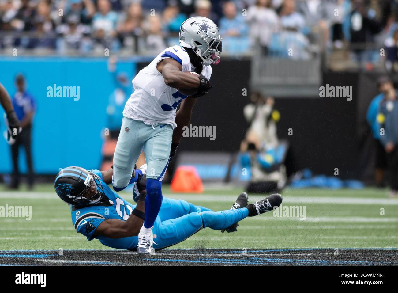 Charlotte, NC, USA. 12th Oct, 2025. North Carolina, USA; Dallas Cowboys ...