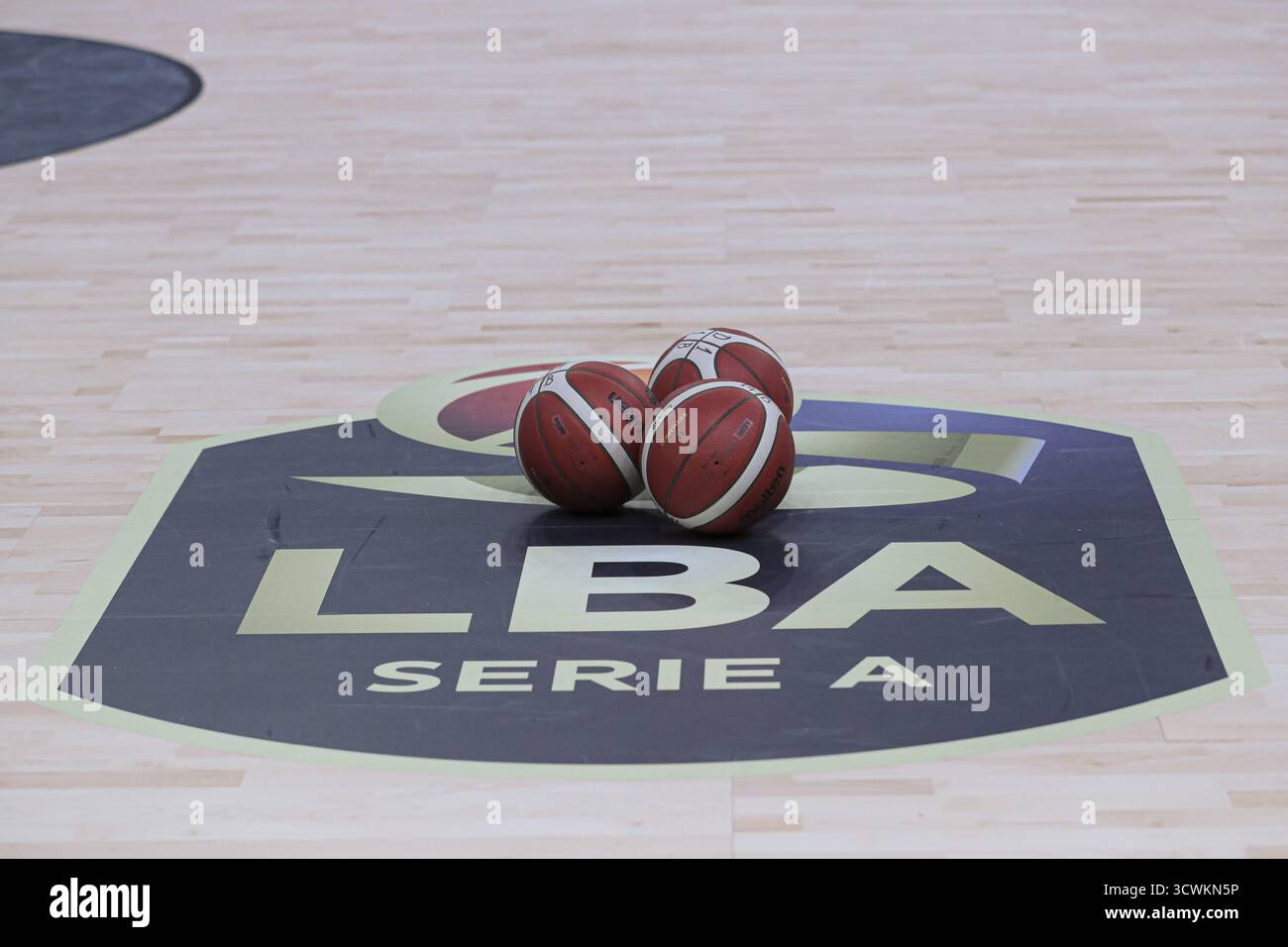 logo Lega Basket A and lba during Bertram Derthona Tortona vs ...