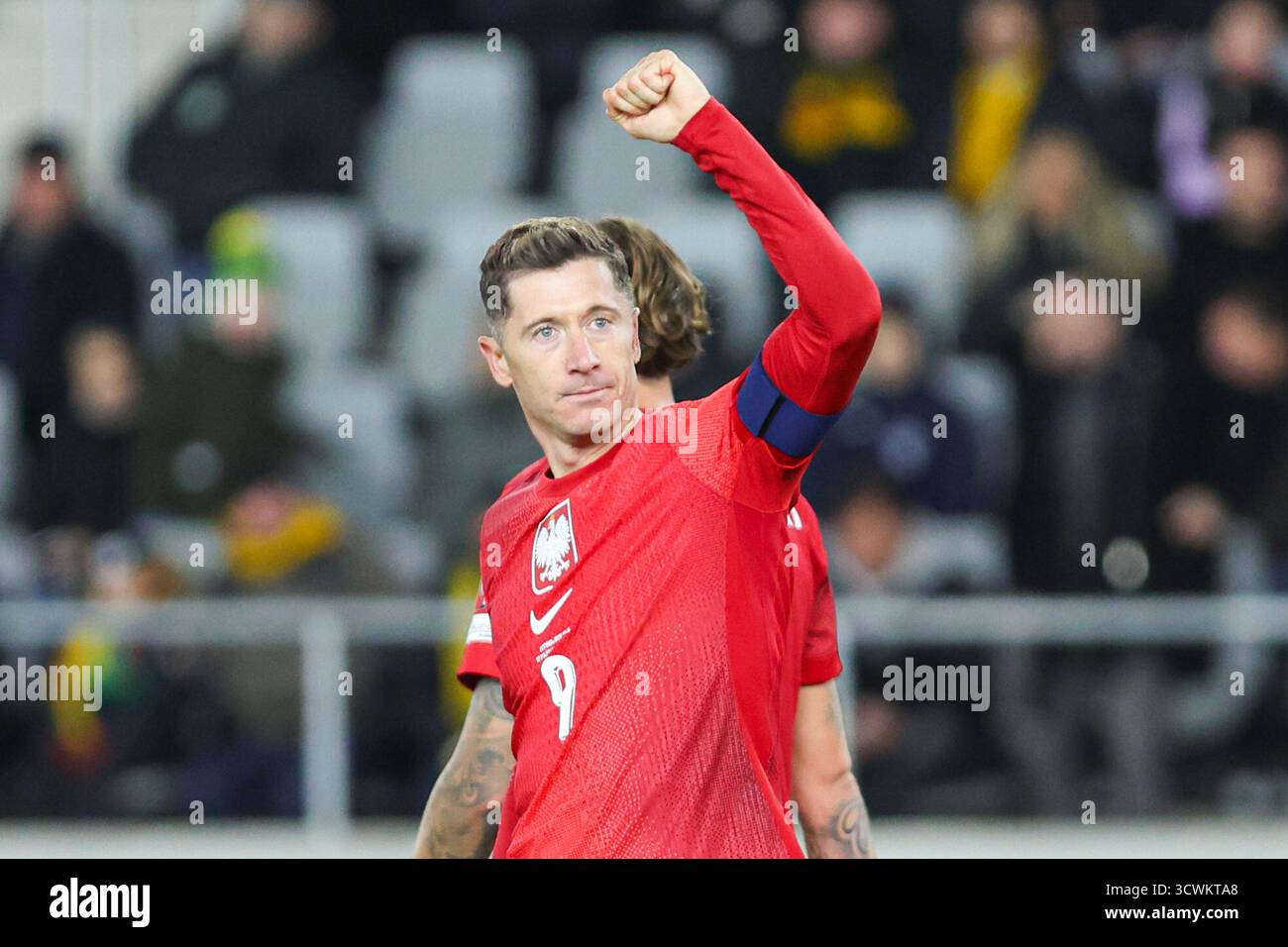 Kaunas, Lithuania. 12 October, 2025 Robert Lewandowski during FIFA ...