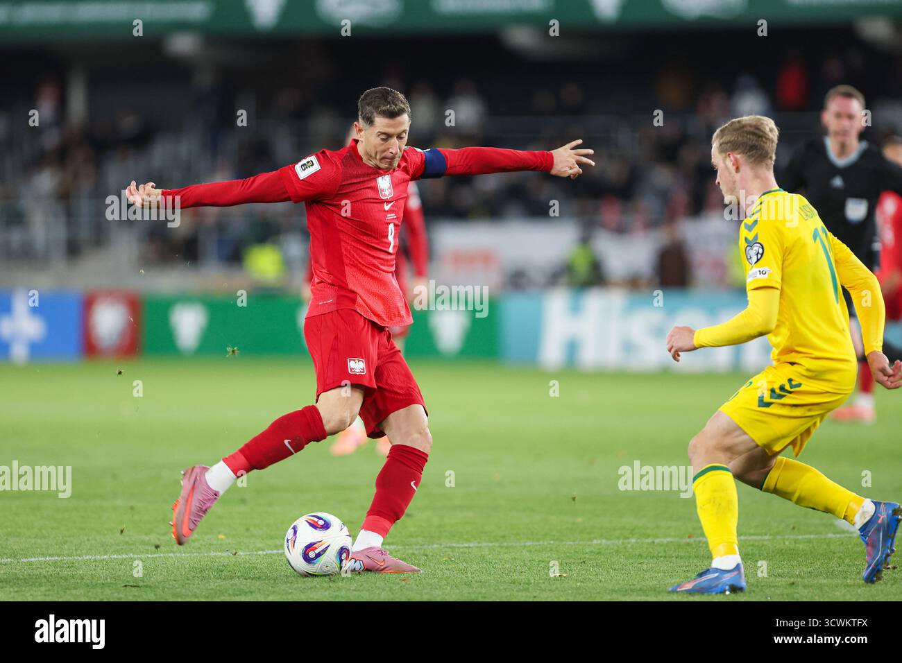 Kaunas, Lithuania. 12 October, 2025 Robert Lewandowski during FIFA ...