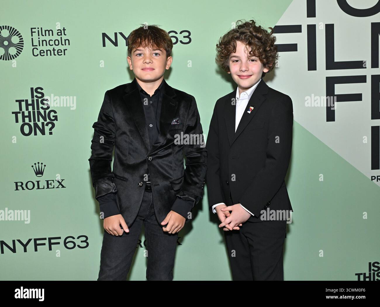 Blake Kane, left, and Calvin Knegten attend the premiere of "Is This ...