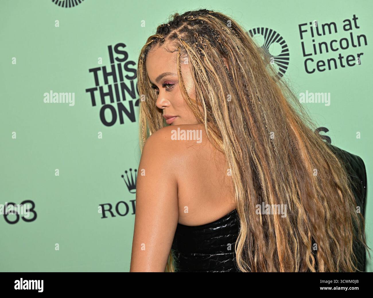 Andra Day attends the premiere of "Is This Thing On?" at Alice Tully ...