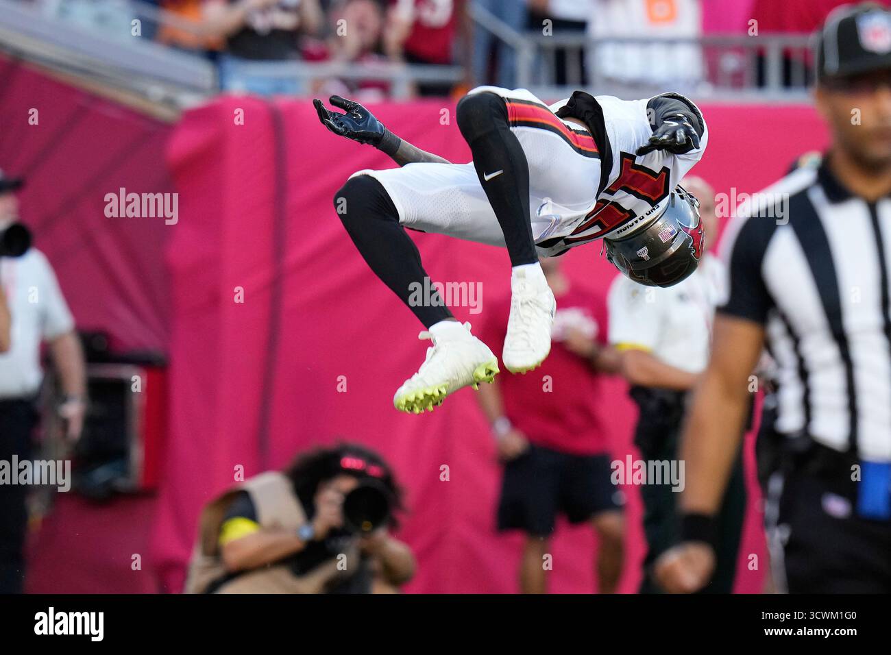 Tampa Bay Buccaneers wide receiver Tez Johnson celebrates after ...