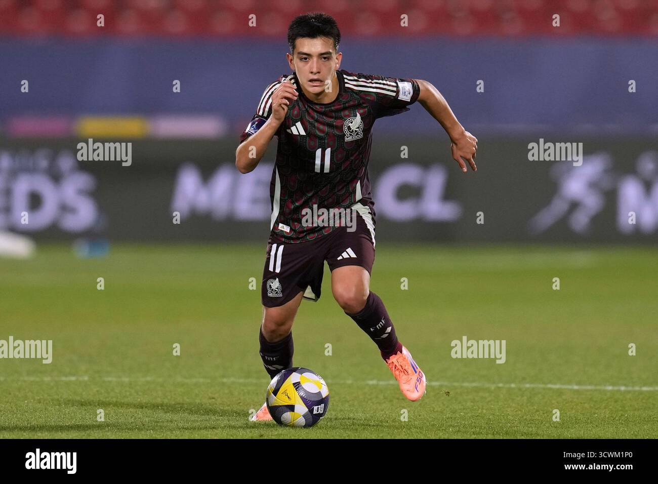 Mexico's Gilberto Mora controls the ball during a FIFA U-20 World Cup ...