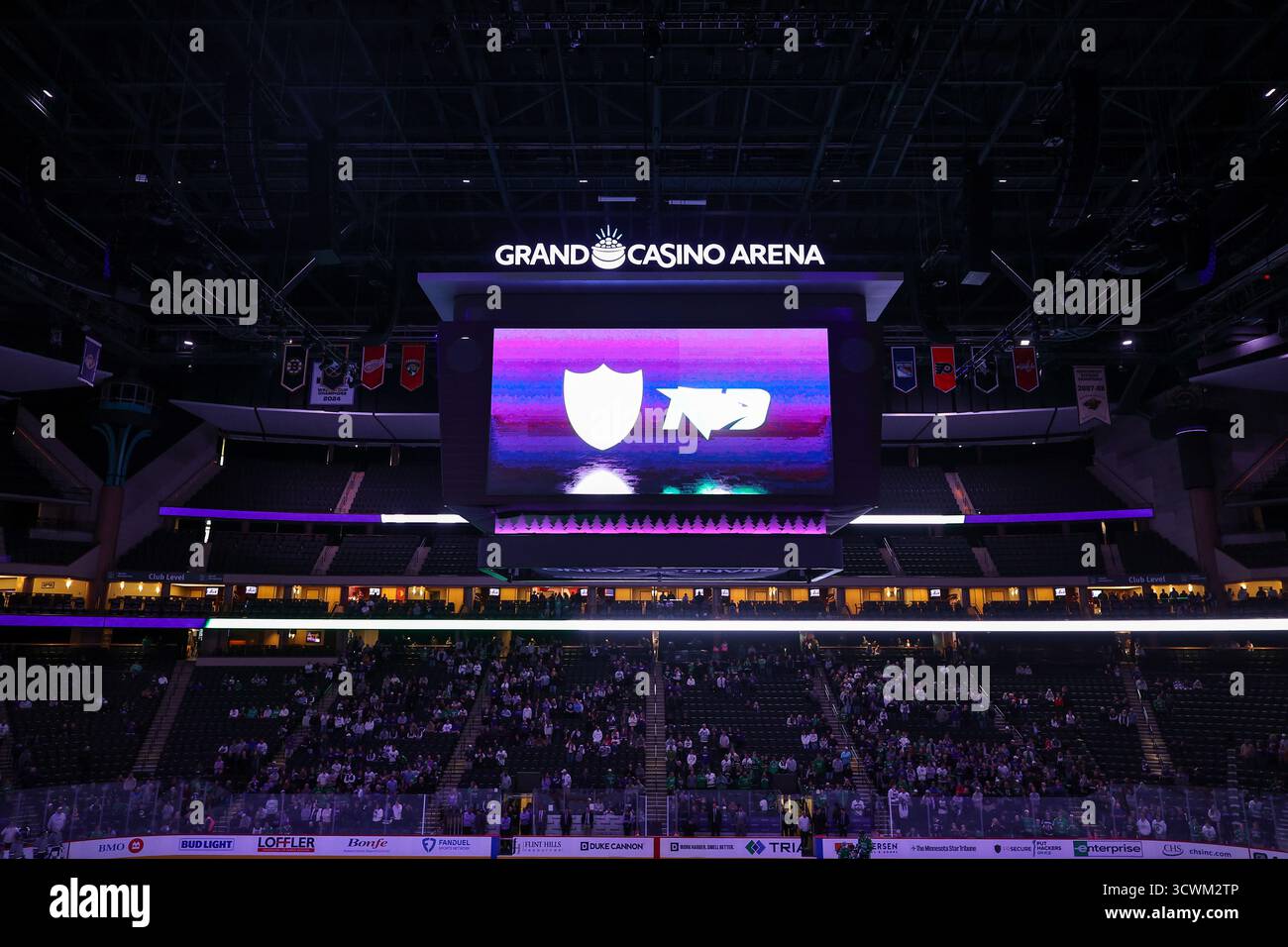 October 12th. 2025: A general view of the arena before a NCAA Mens ...