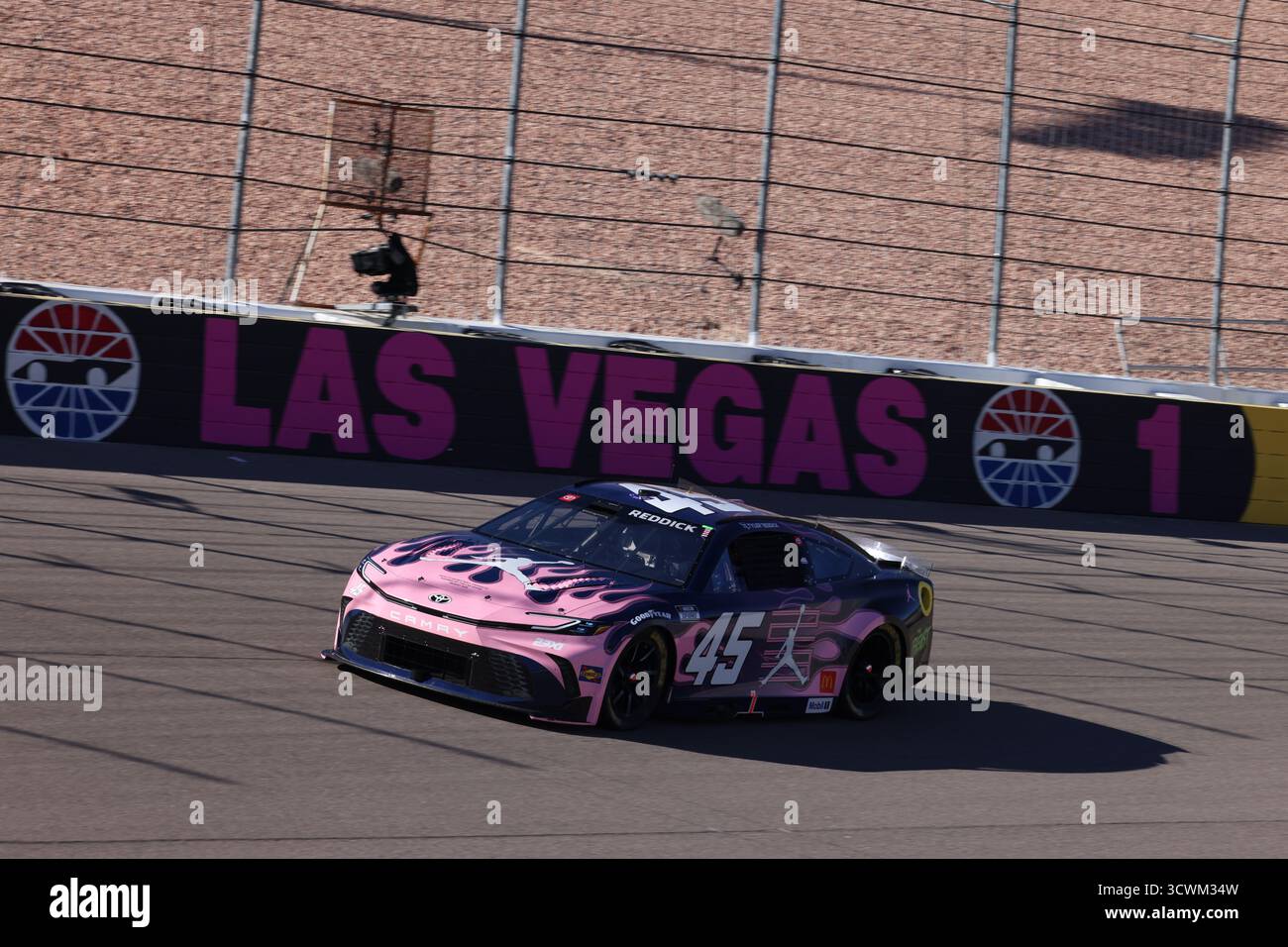 LAS VEGAS, NV - OCTOBER 12: Tyler Reddick (#45 23XI Racing Jordan Brand ...