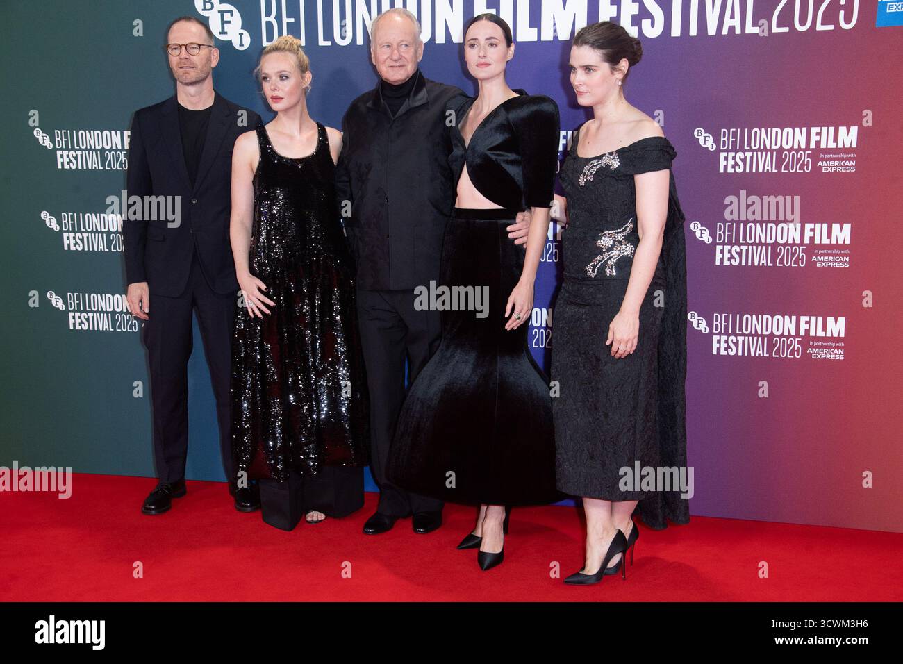 London, UK. 12 Oct, 2025. Pictured: (L-R) - Director Joachim Trier ...