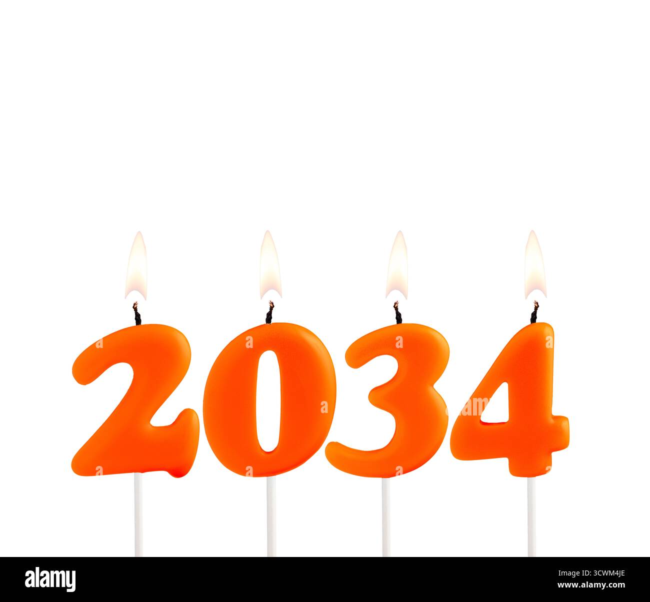 Happy new year 2034 Cut Out Stock Images & Pictures - Alamy