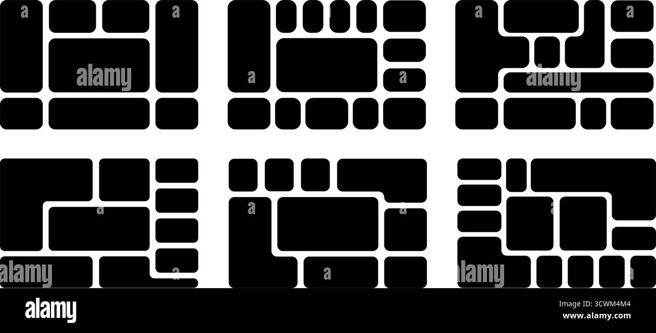 Magazine poster collage business Black and White Stock Photos & Images ...