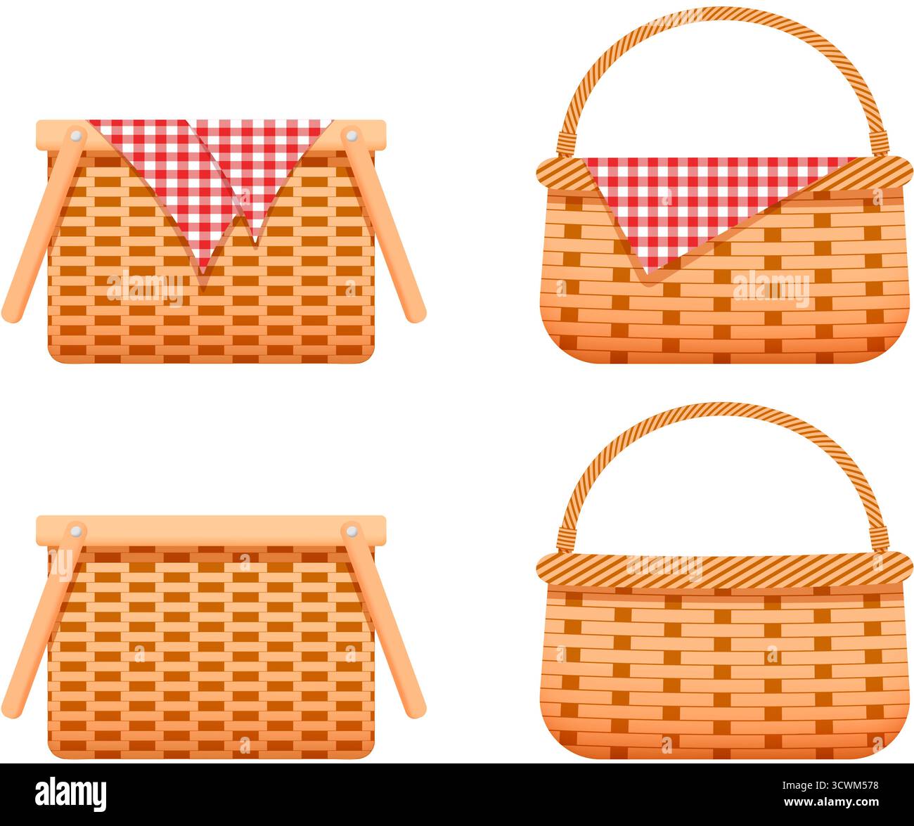 Fabric hamper Stock Vector Images - Alamy