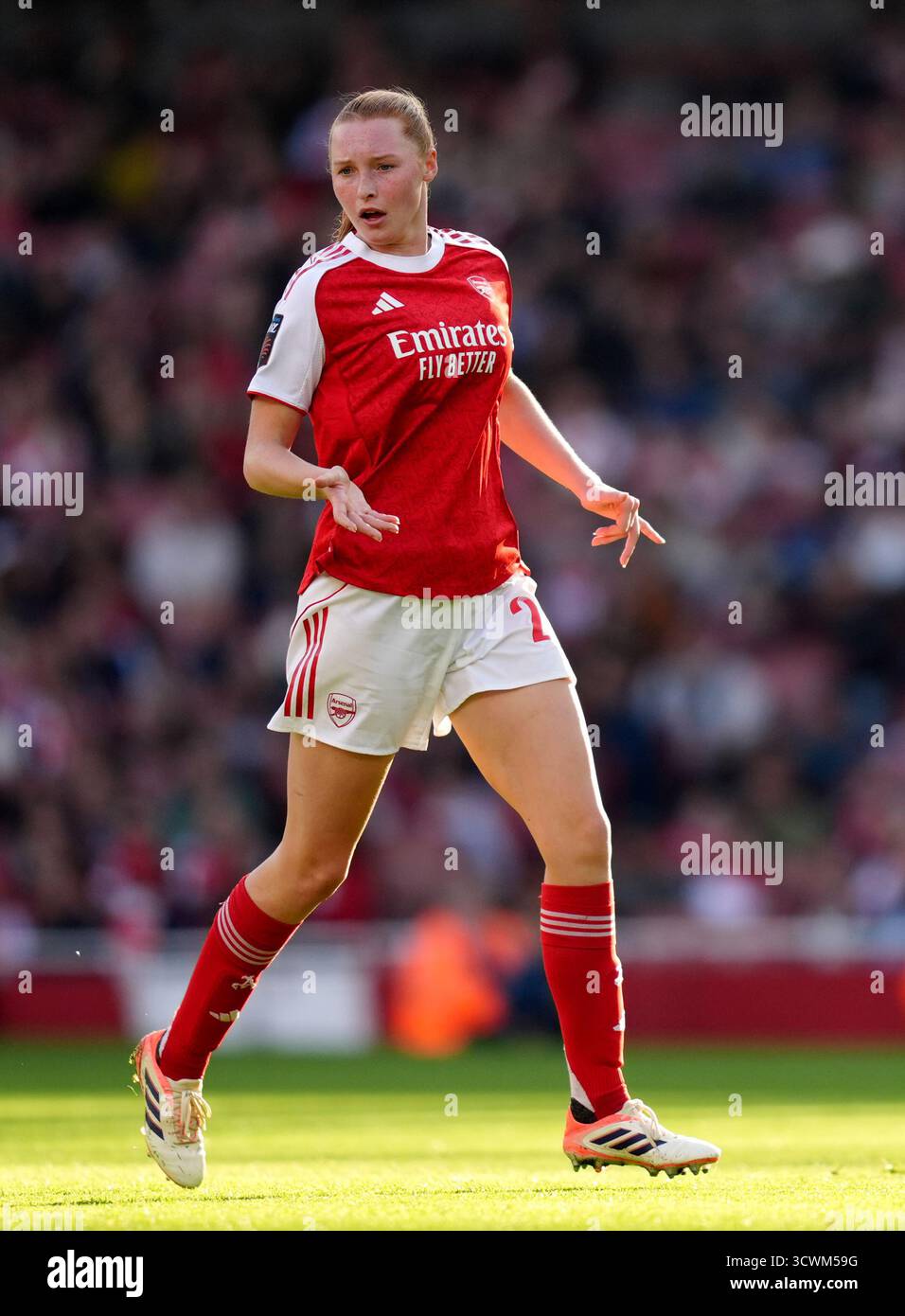 Arsenal’s Katie Reid during the Barclays Women's Super League match at ...