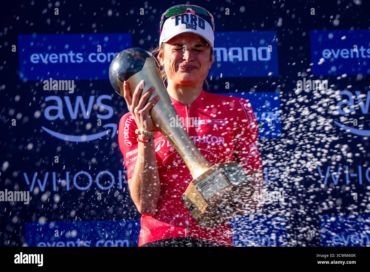 Samara Maxwell, of New Zealand, first in the overall standings of the ...