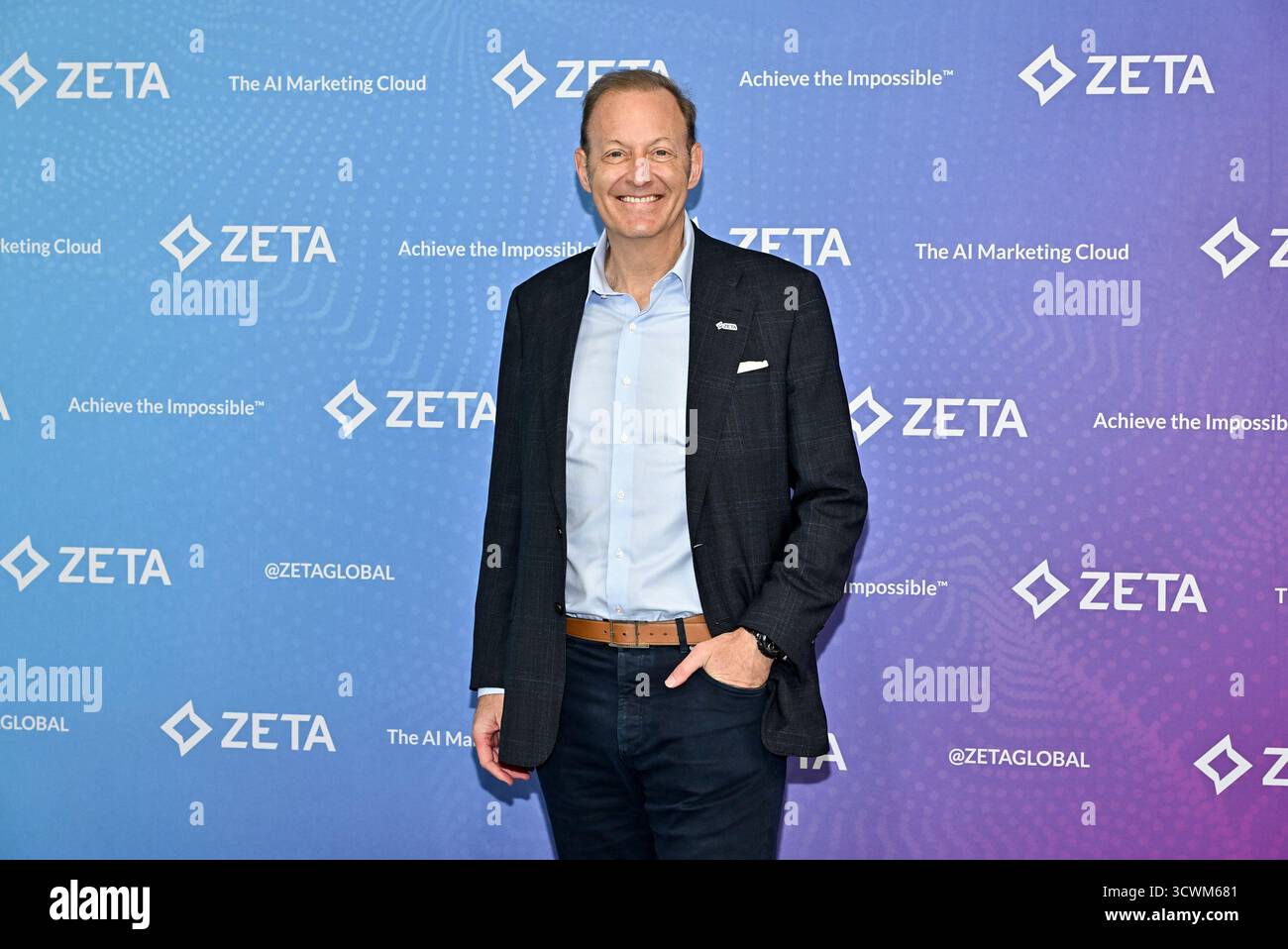 Zeta Global co-founder and CEO David A. Steinberg attends the Zeta Live ...