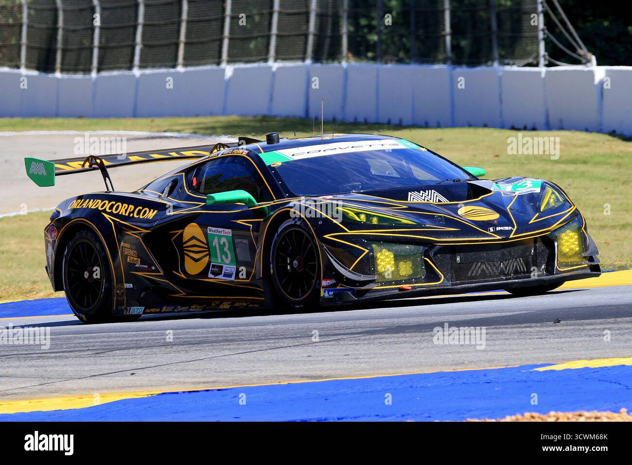 BRASELTON, GA - OCTOBER 11: #13: AWA, Corvette Z06 GT3.R, GTD: Orey ...