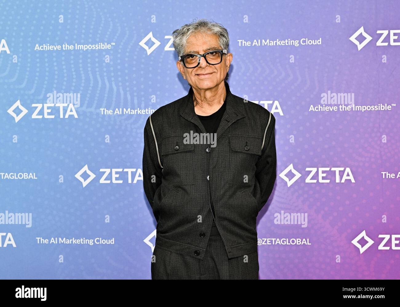 Deepak Chopra attends the Zeta Live conference at Center415 on Thursday ...