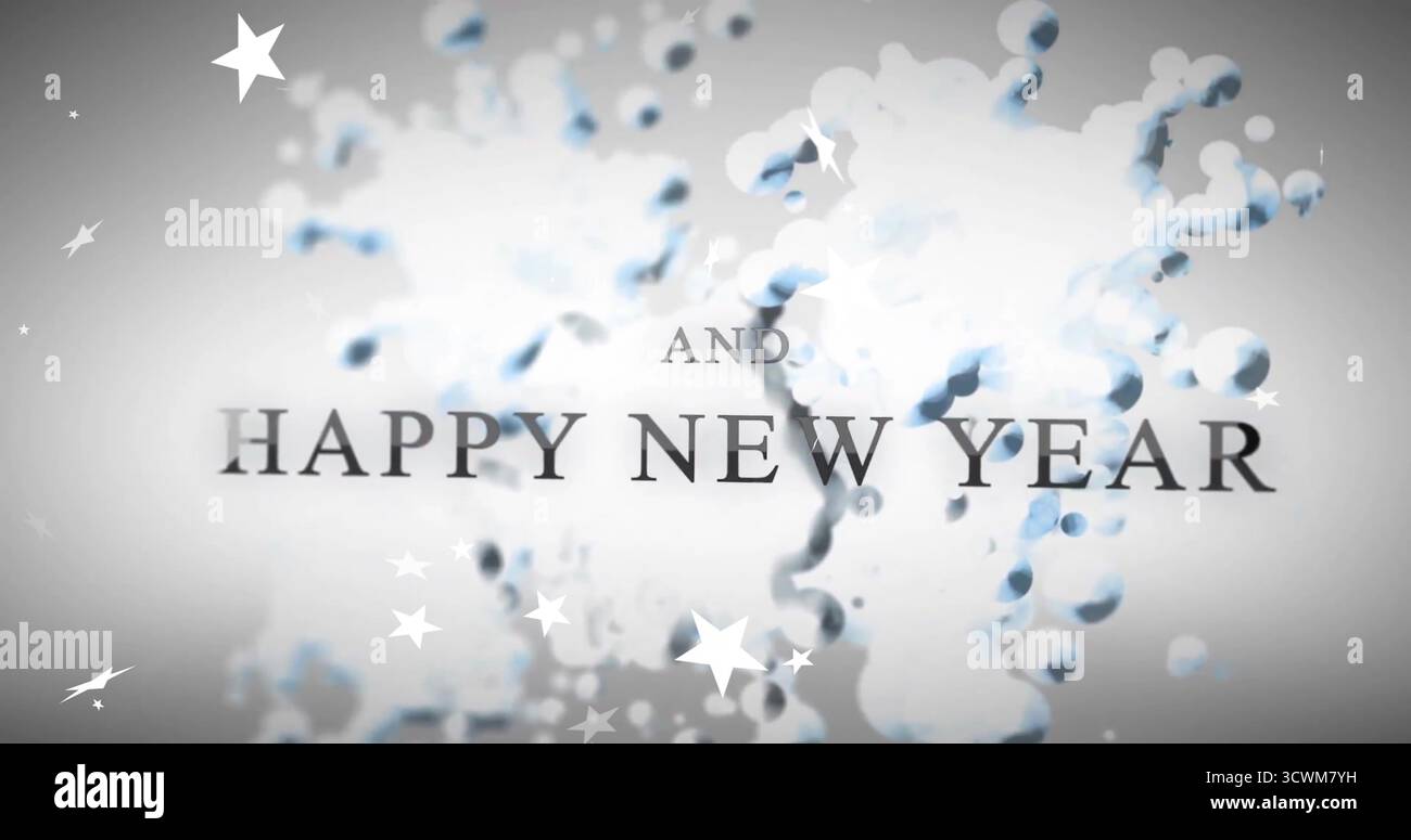 Animation snow falling over bright hi-res stock photography and images ...