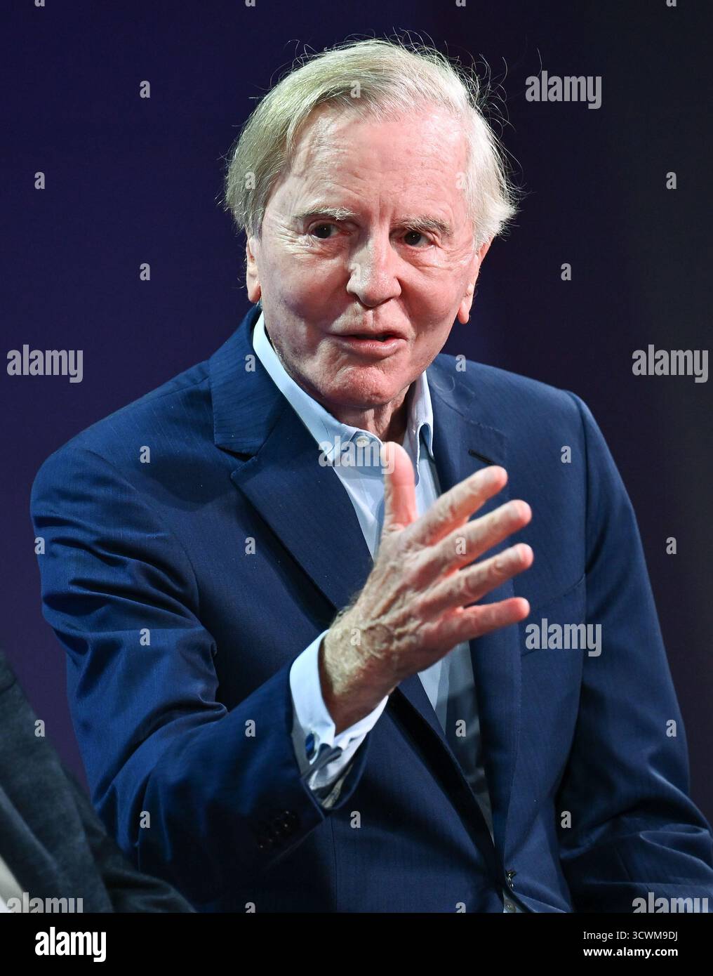 Former Apple CEO and Pepsi president John Scully speaks at the Zeta ...