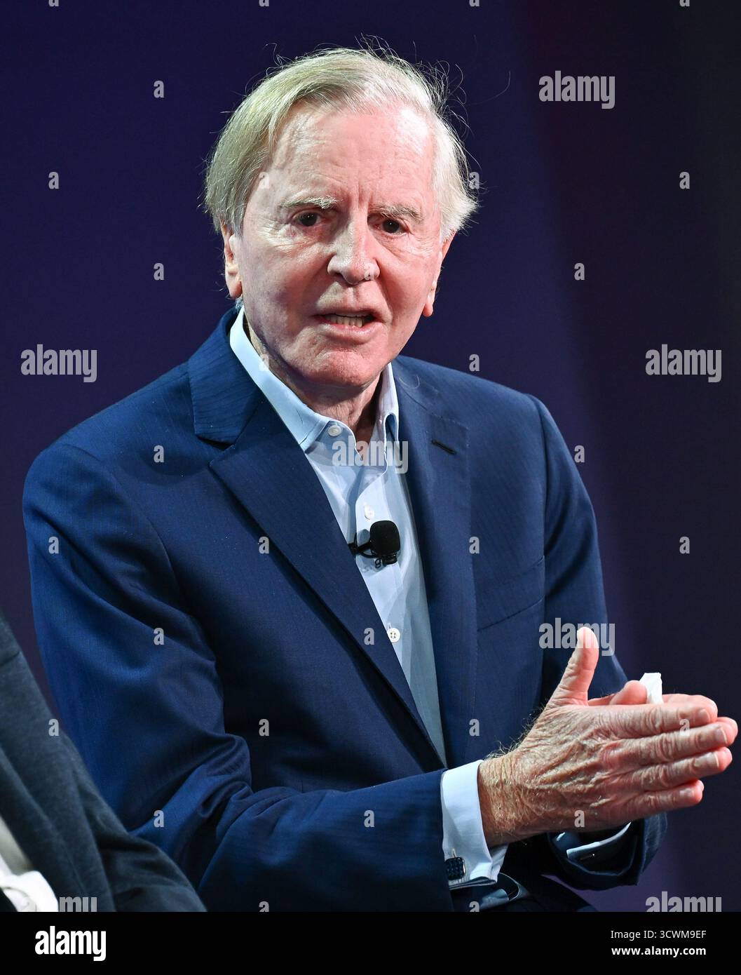 Former Apple CEO and Pepsi president John Scully speaks at the Zeta ...