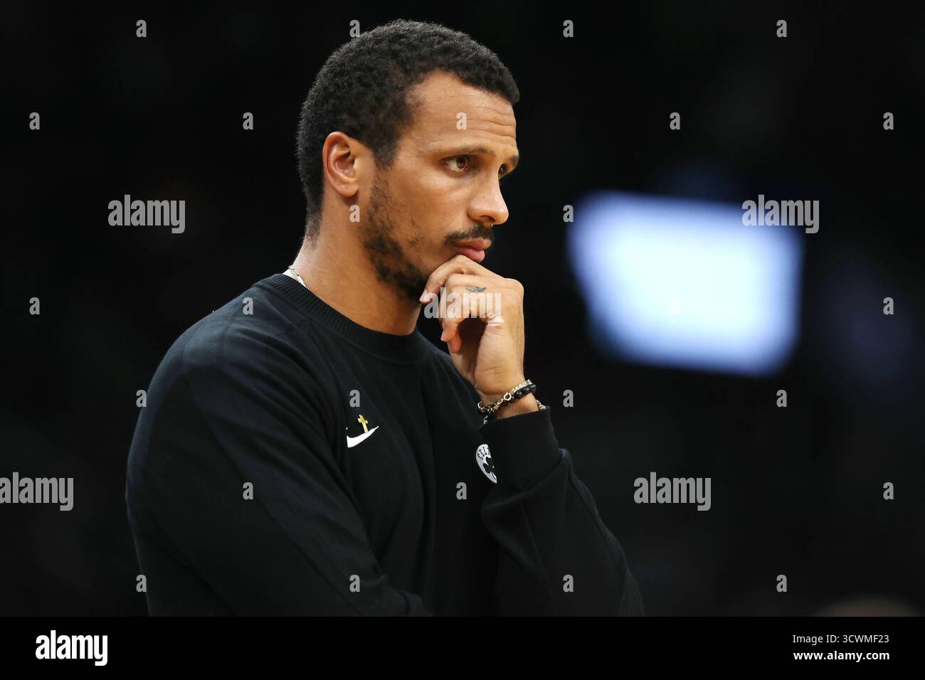 Boston Celtics head coach Joe Mazzulla during the first half of a ...