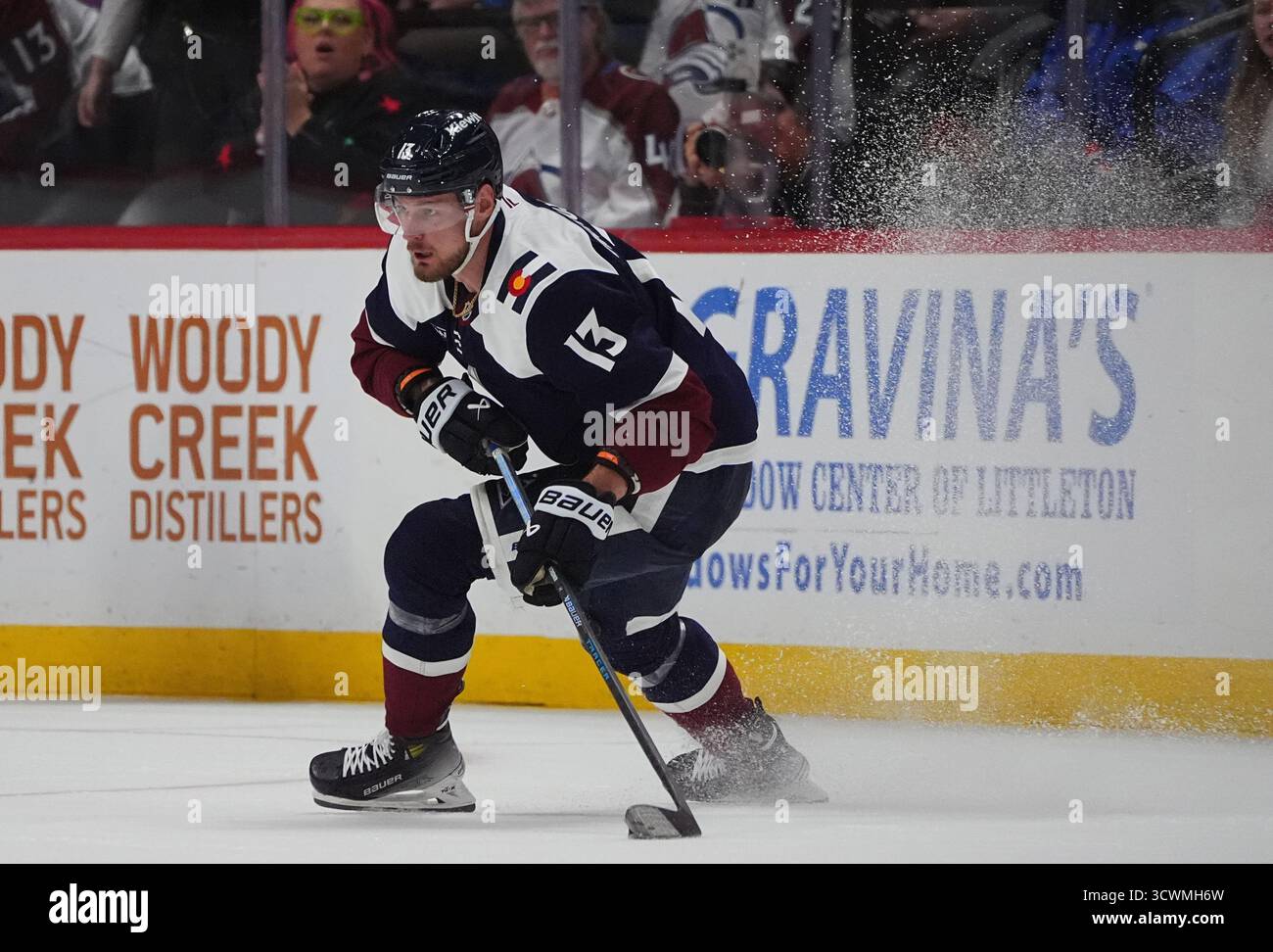 Colorado Avalanche right wing Valeri Nichushkin (13) in overtime of an ...